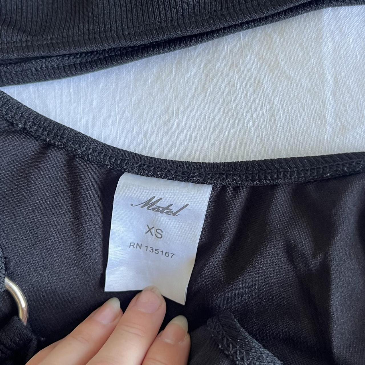 Motel black bikini set sz S. - Depop