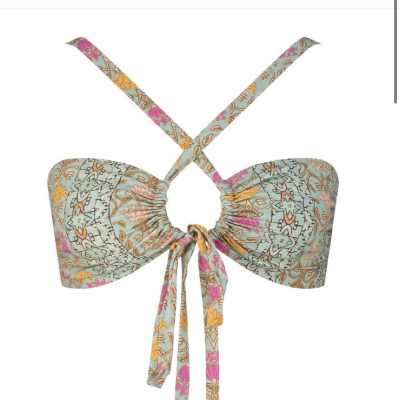 Cutest little tiger lily top!! Only worn once to a... | Depop