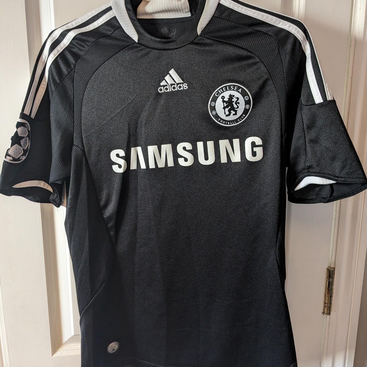 -Chelsea FC 2008/09 champions league away shirt... - Depop