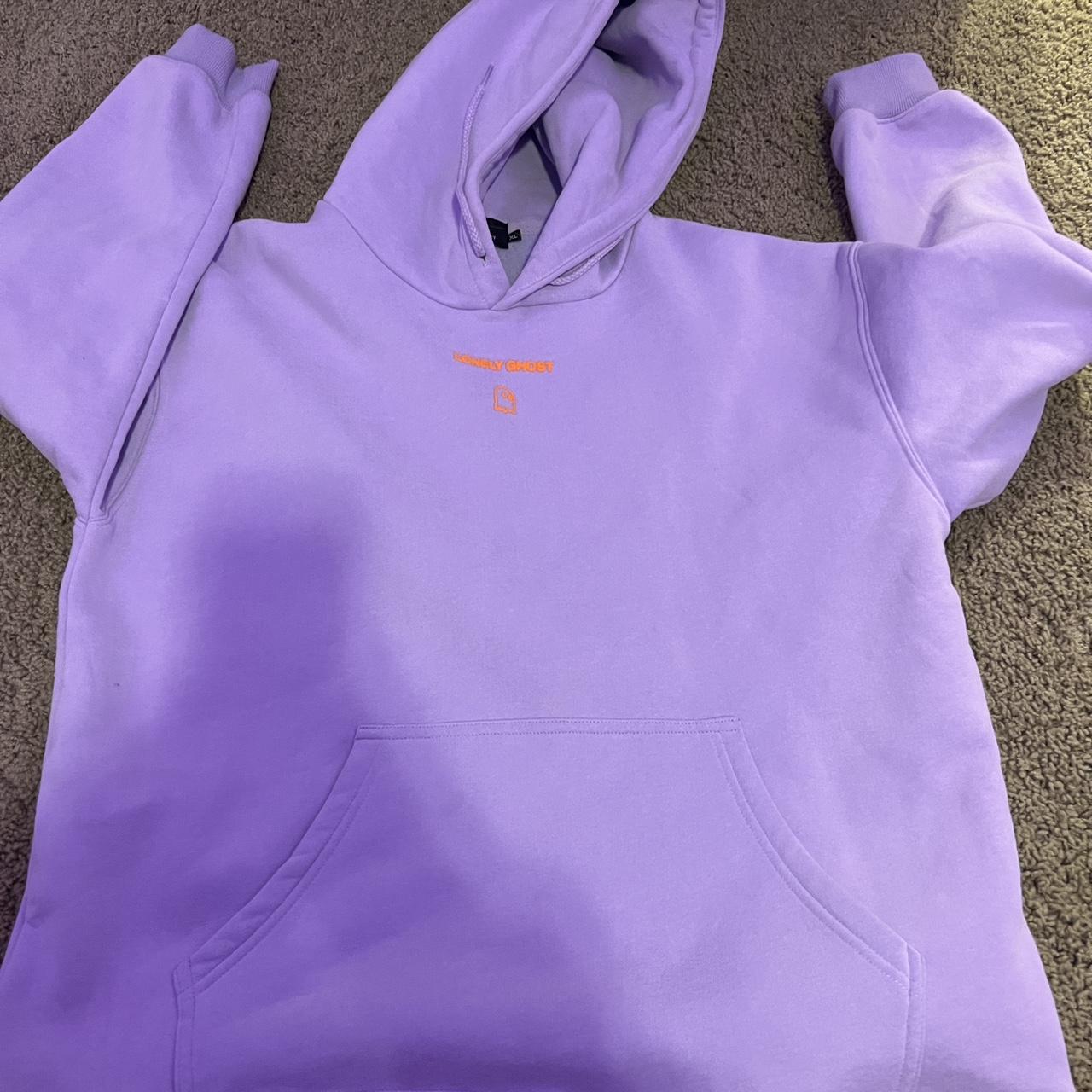 lonely ghost “text me when you get home” purple and... - Depop
