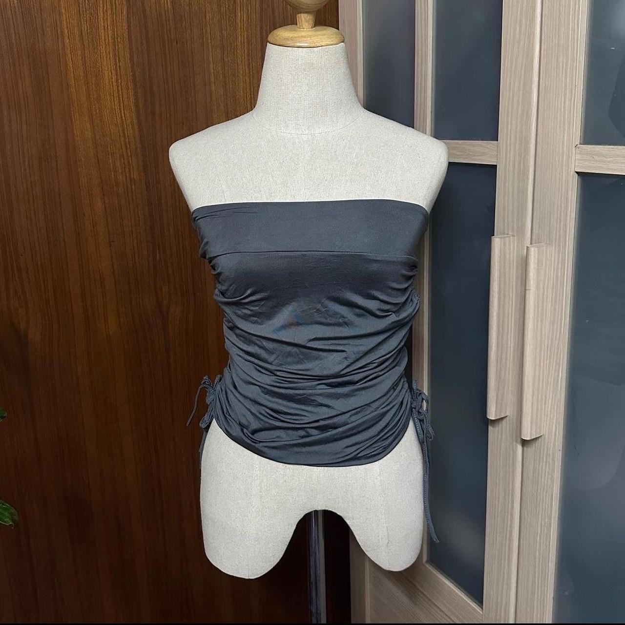 silver tube top ⭐️ can also be worn as a skirt... - Depop