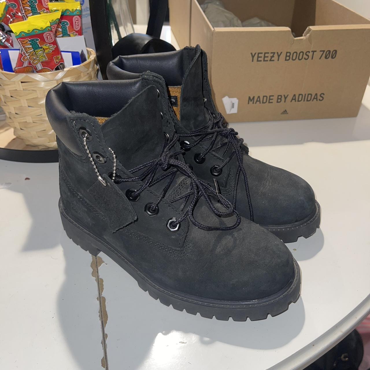 used but great condition sz 4Y timberlands! #timbs... - Depop