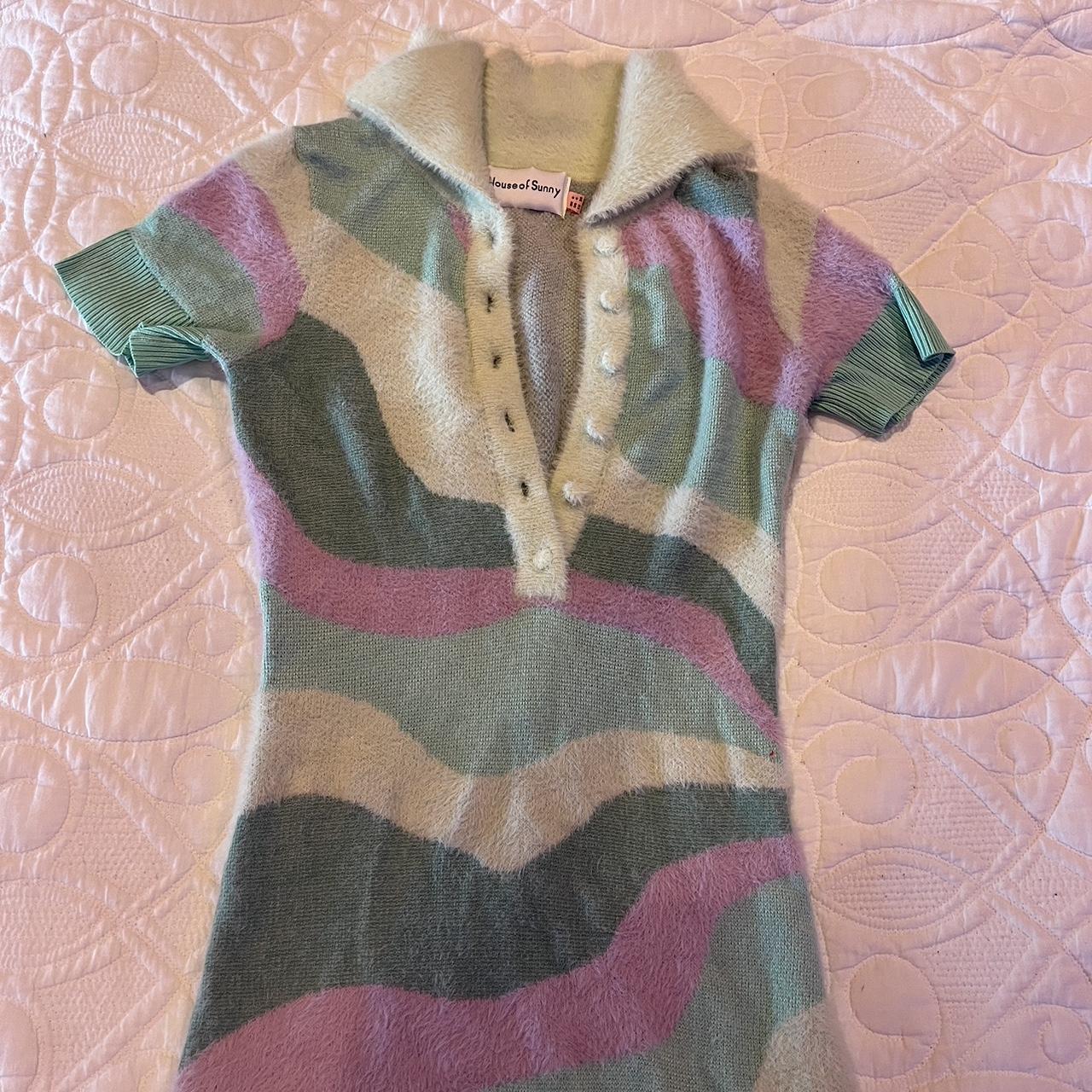 colorful pj jumper from house of sunny size s super... - Depop