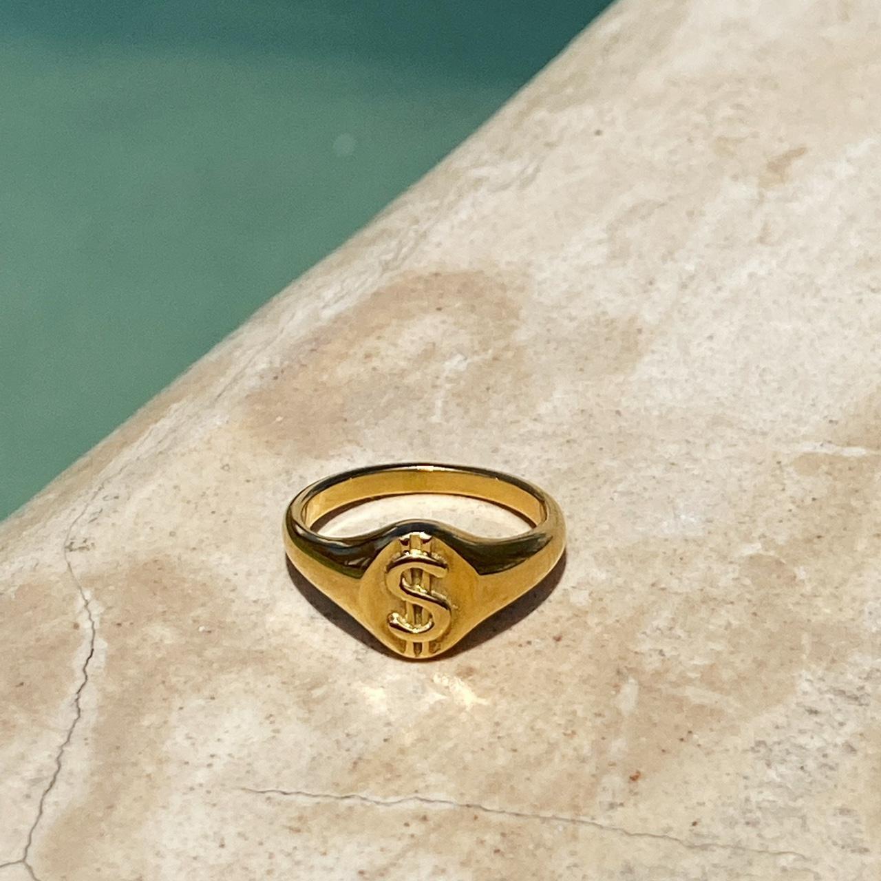 Money sign ring size 5/7/8! NEW - Depop