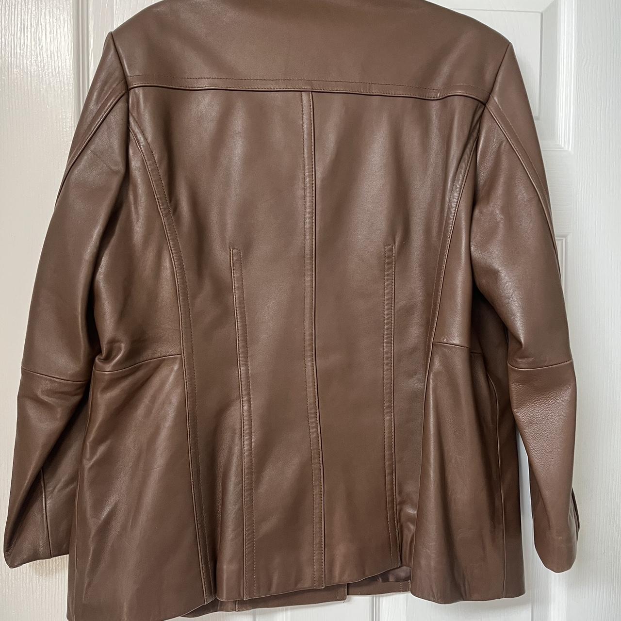 Vintage Avanti Leather Jacket. - Depop