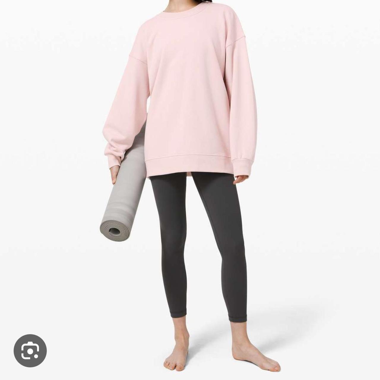 Lululemon oversized crew neck jumper Size small... - Depop