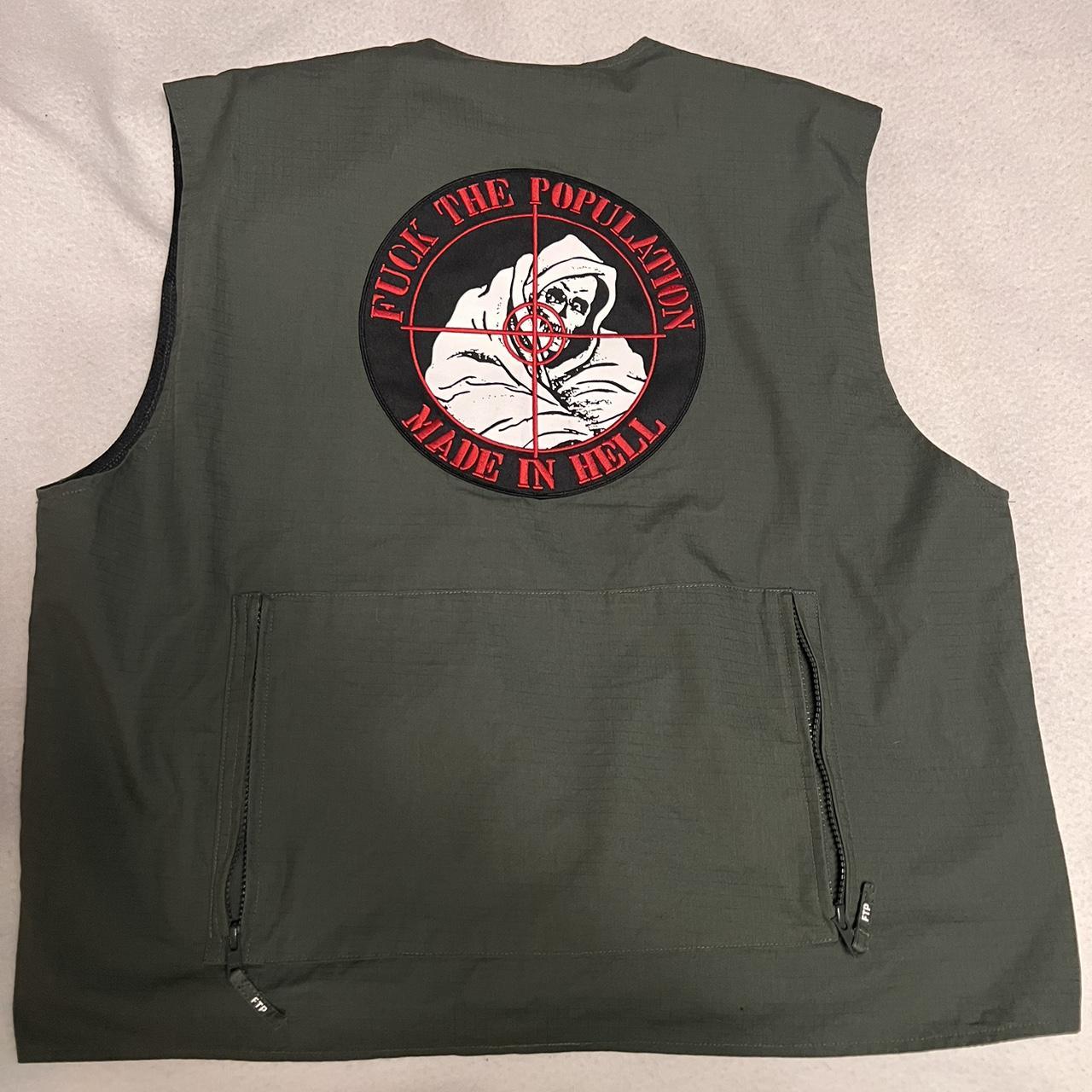 FTP tactical vest (olive) Not super keen on letting... - Depop