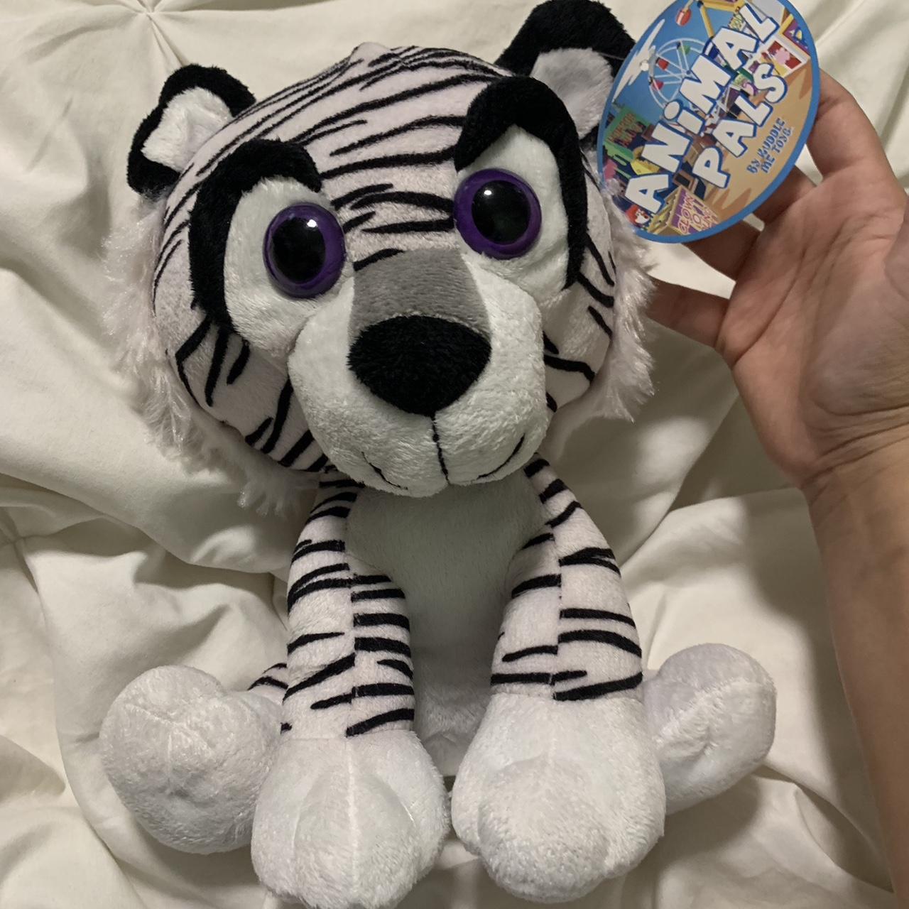 Animal Pals white Tiger with tags 🐯🤍 - Depop