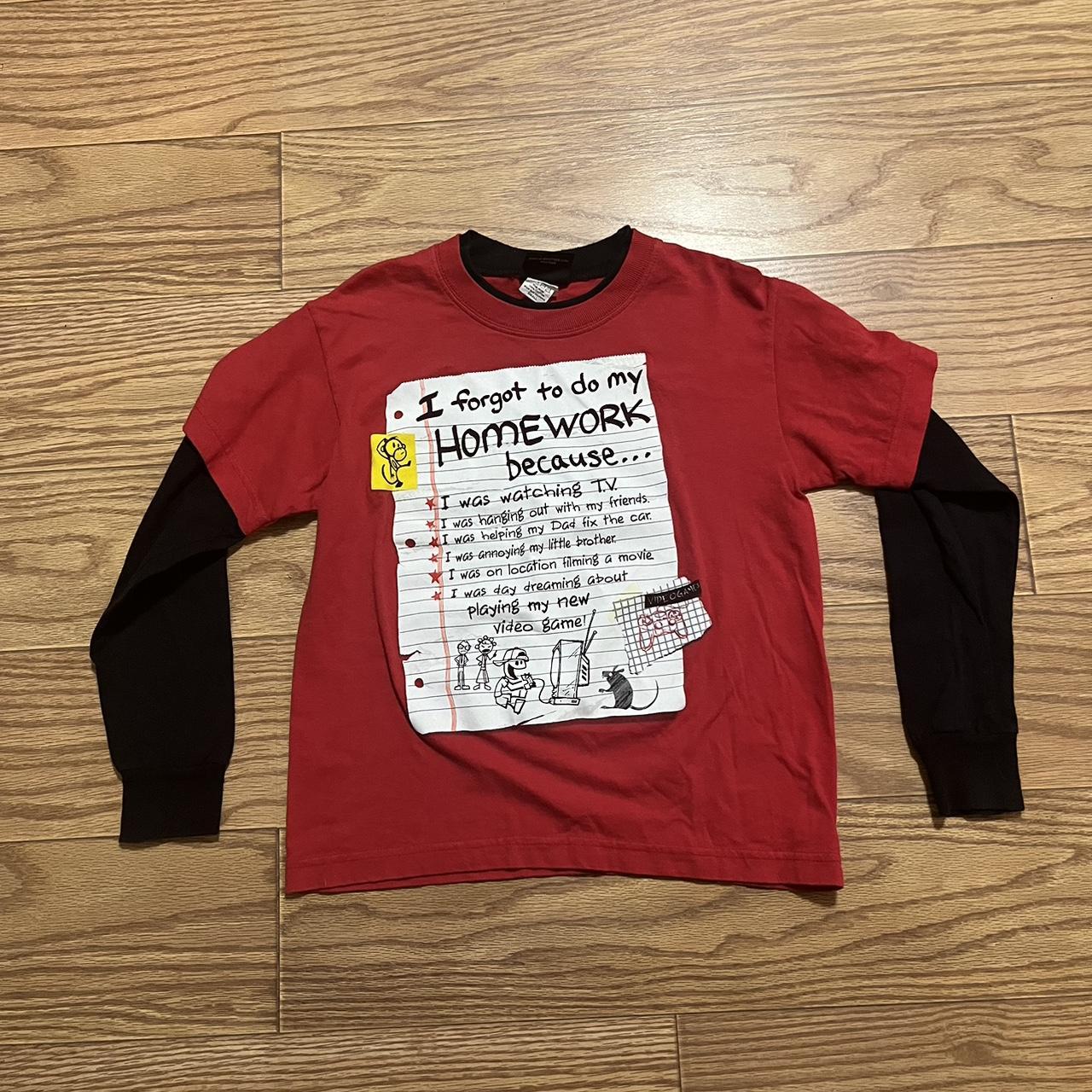 y2k Hybrid Tees brand novelty boy’s shirt size small... - Depop