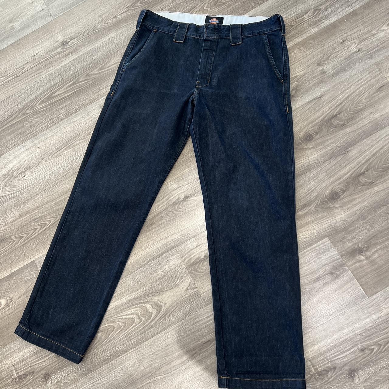 Dickies Baggy Jeans - 36x34 - Depop