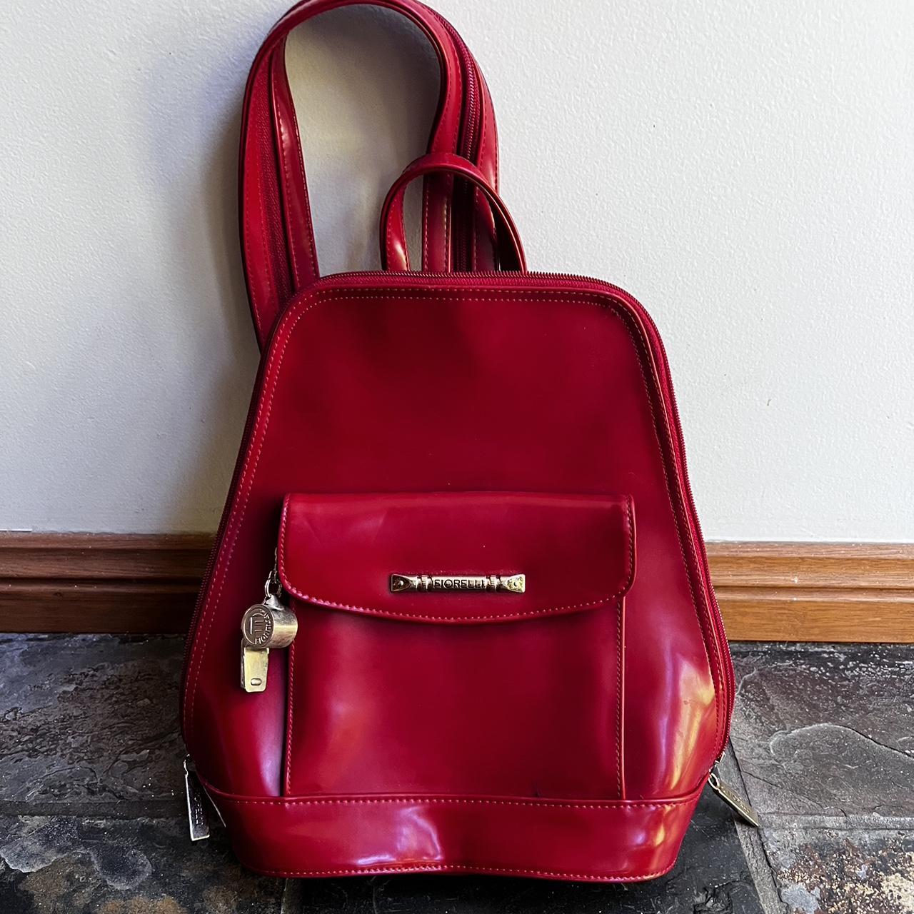 Super cute Fiorelli red y2k style backpack | never... - Depop