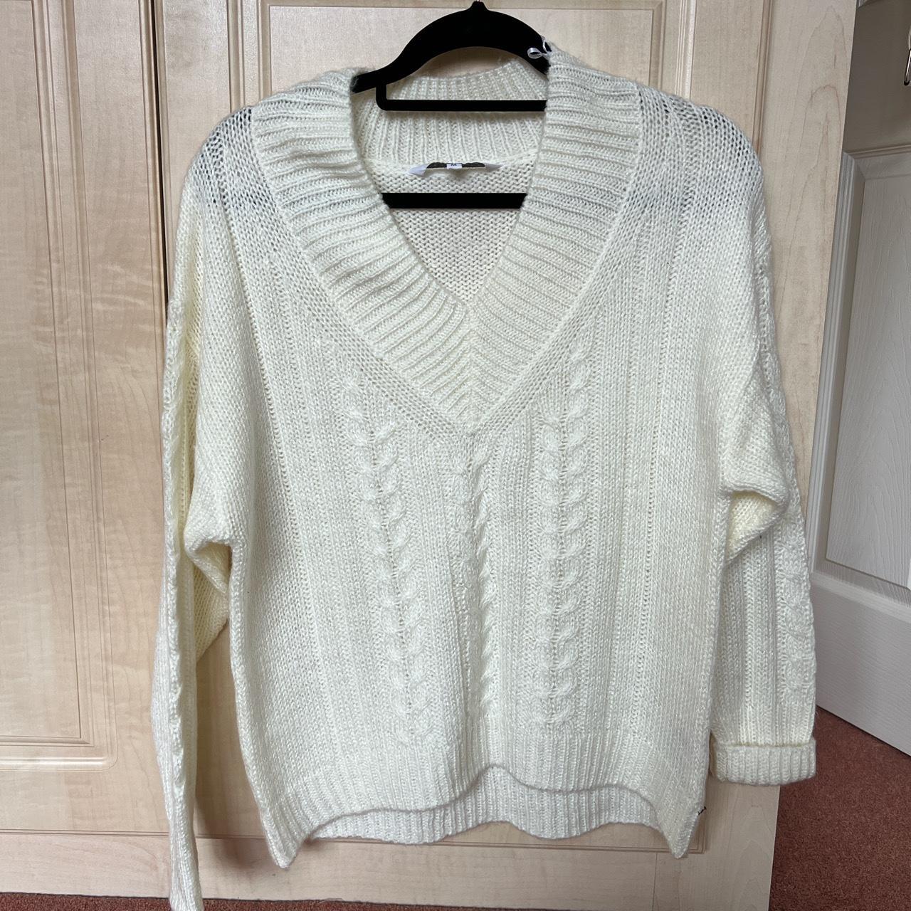 AMARA REYA knitted jumper in off white Never been... - Depop