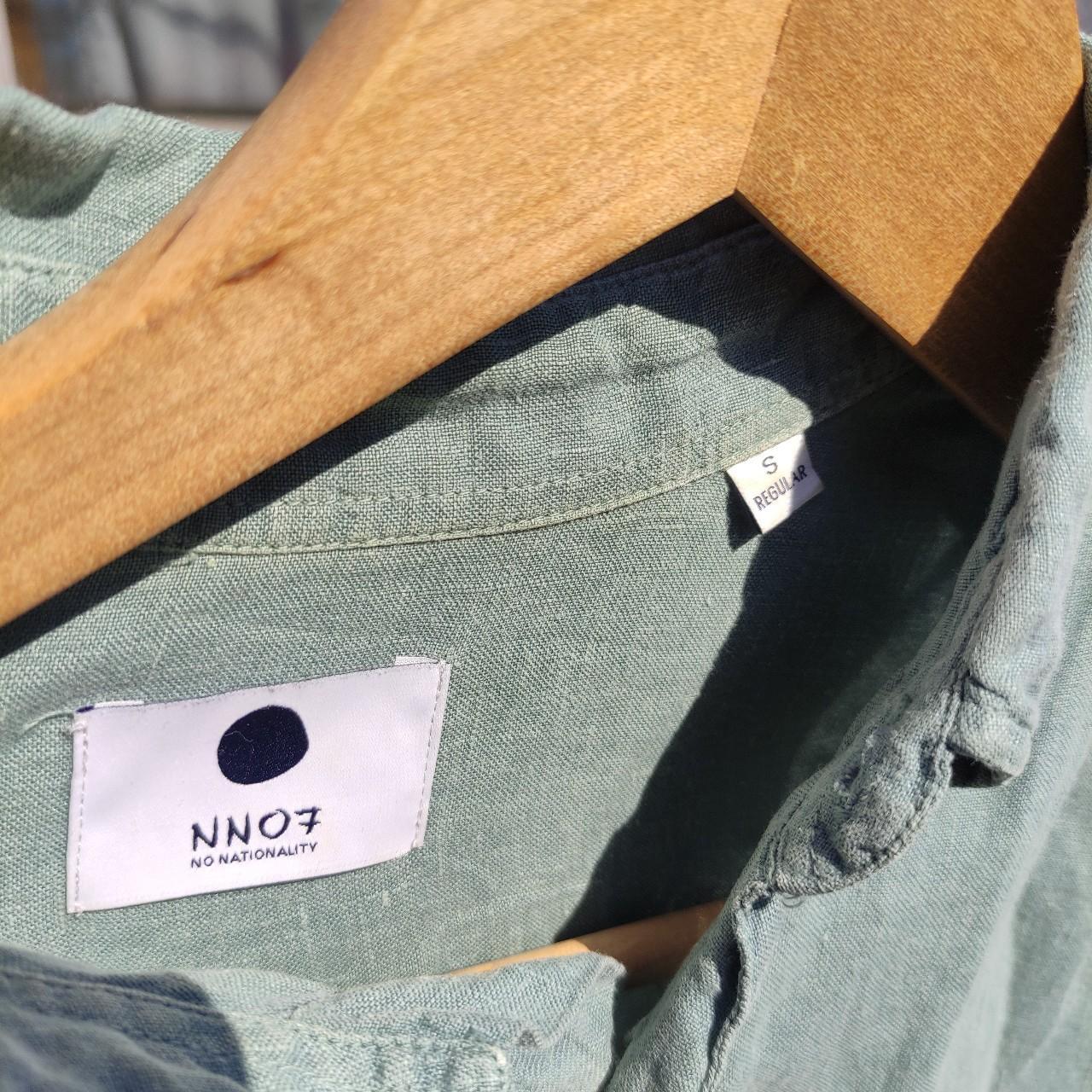 NNO7 No Nationality linen shirt - size S Soft linen... - Depop