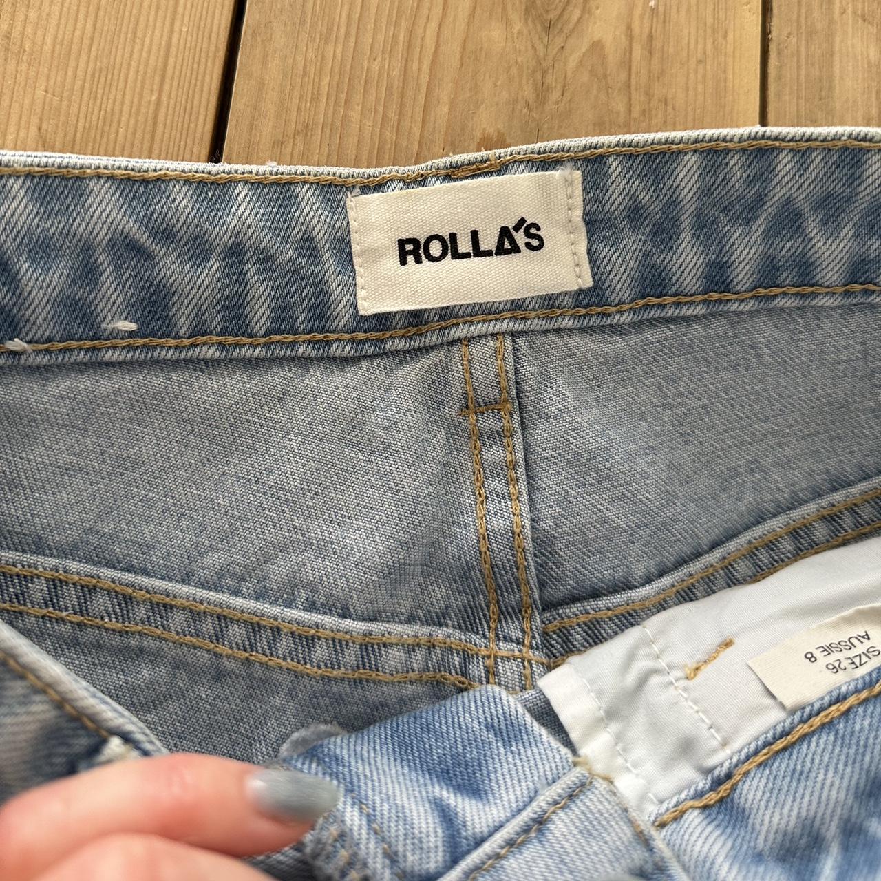 Rolla's Women's Blue Jeans | Depop