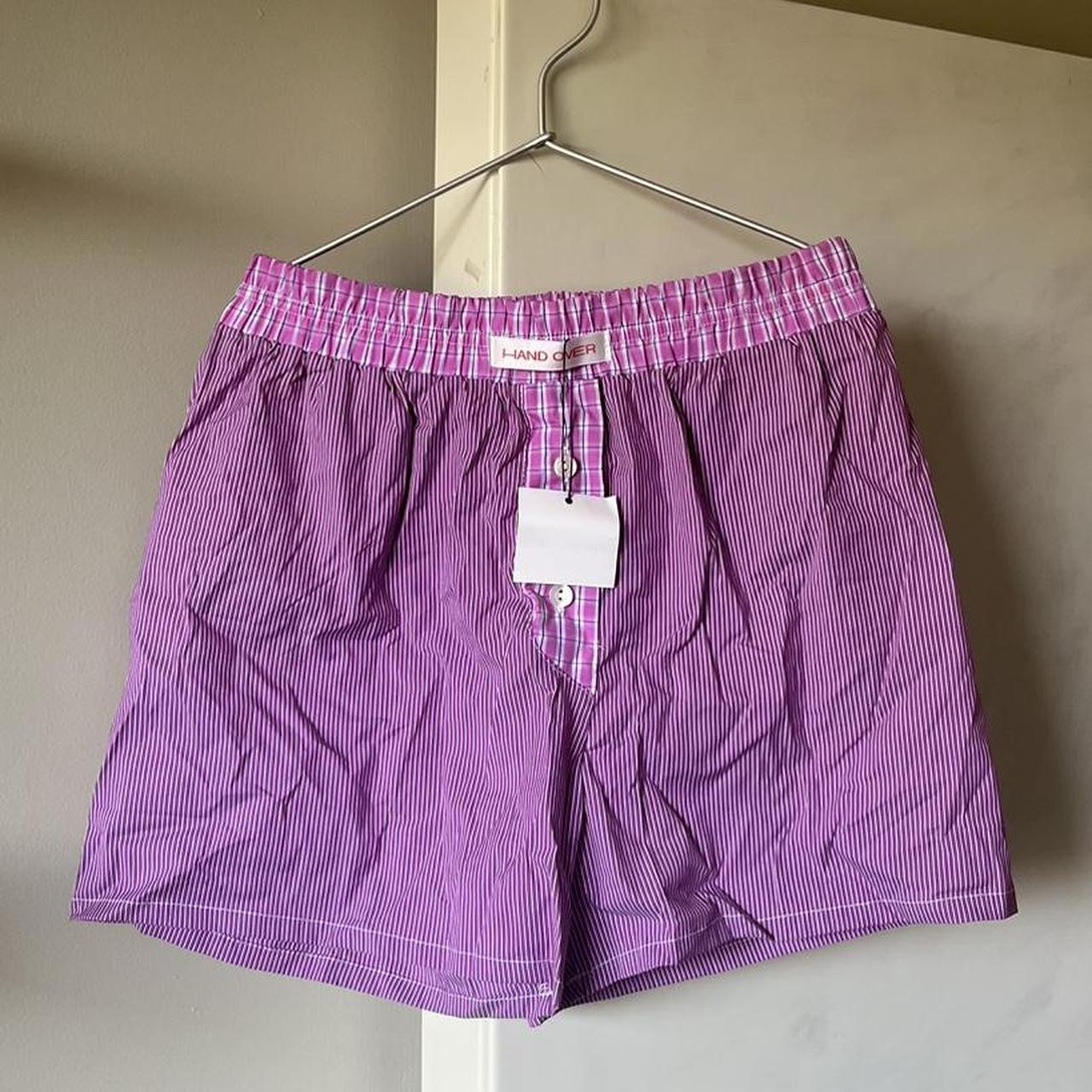 Ex-Boyfriend Andy Handover boxer shorts in pink.... - Depop