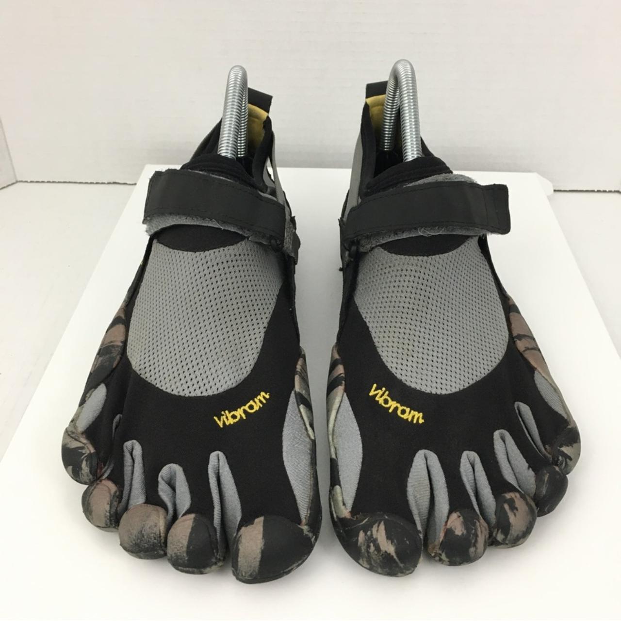 Vibram Five Fingers Men’s Bikila Black Gray Camo... - Depop