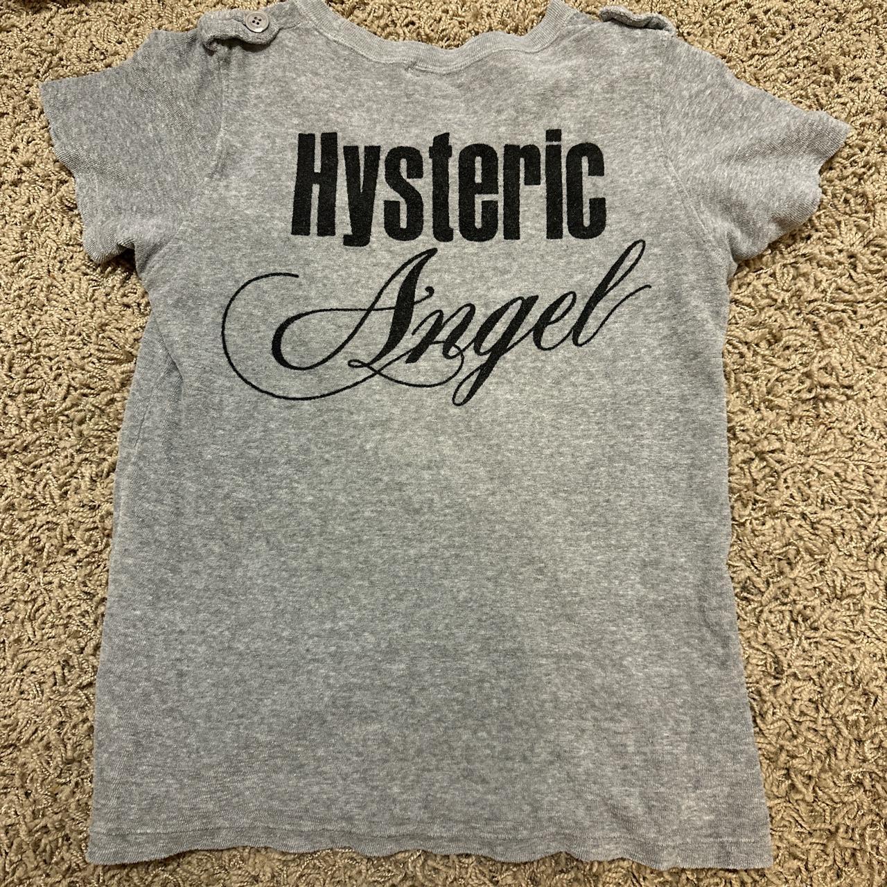 hysteric glamour angel top small flaw on the... - Depop