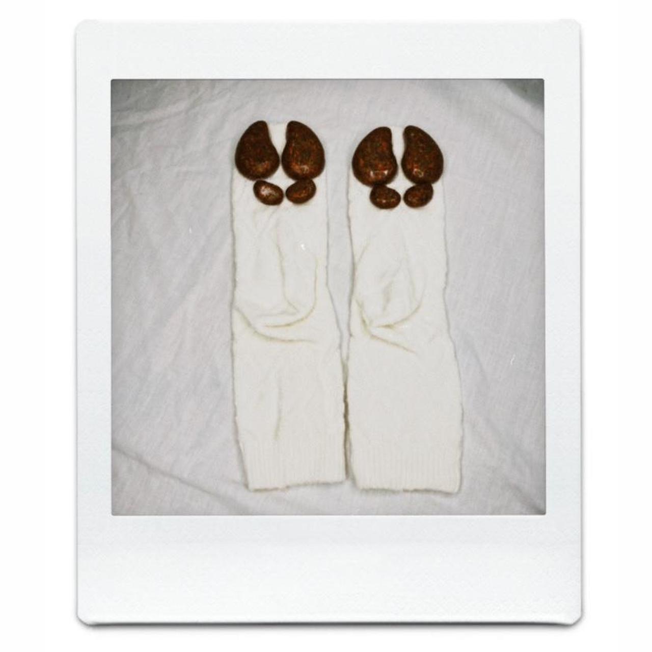 Christmas reindeer hoof toe bean socks ! 18+ only... - Depop