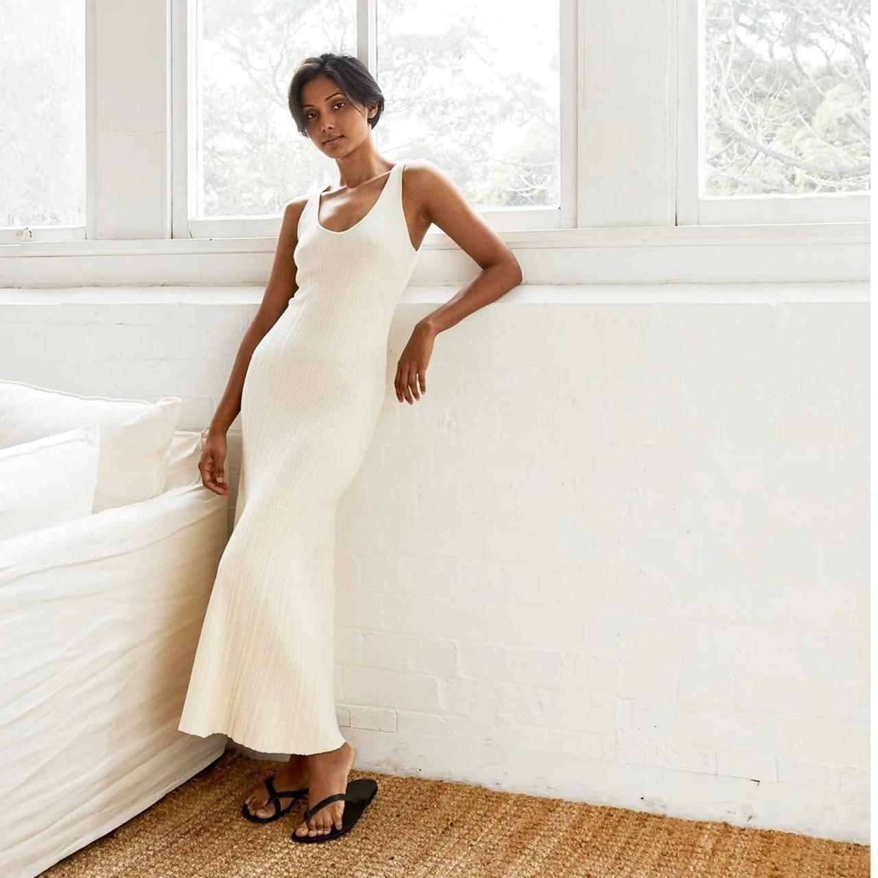 Anna Quan Asha dress size 8 Cotton blend fine... - Depop