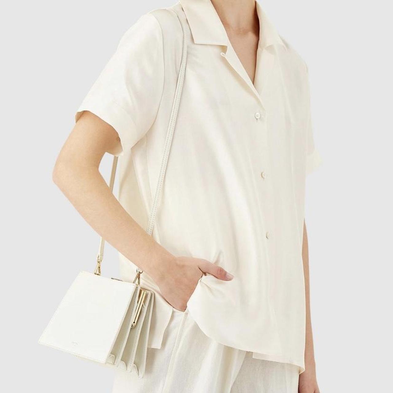 OROTON Hazel Mini Cream Bag In excellent condition.... - Depop