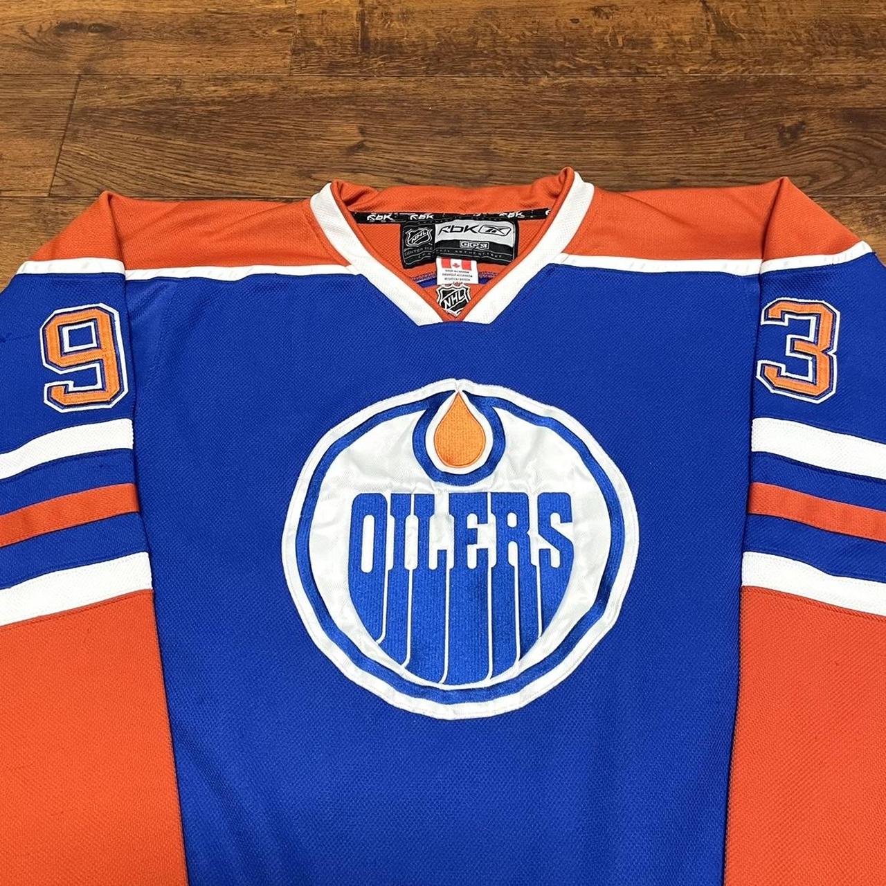 Vintage 90s Edmonton Oilers hockey Jersey Has a... - Depop