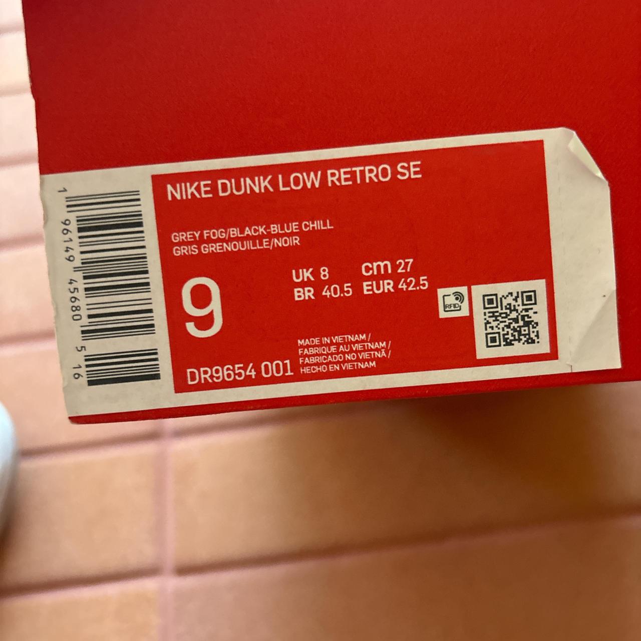 Nike dunk low lottery pack Grey Fog - Depop