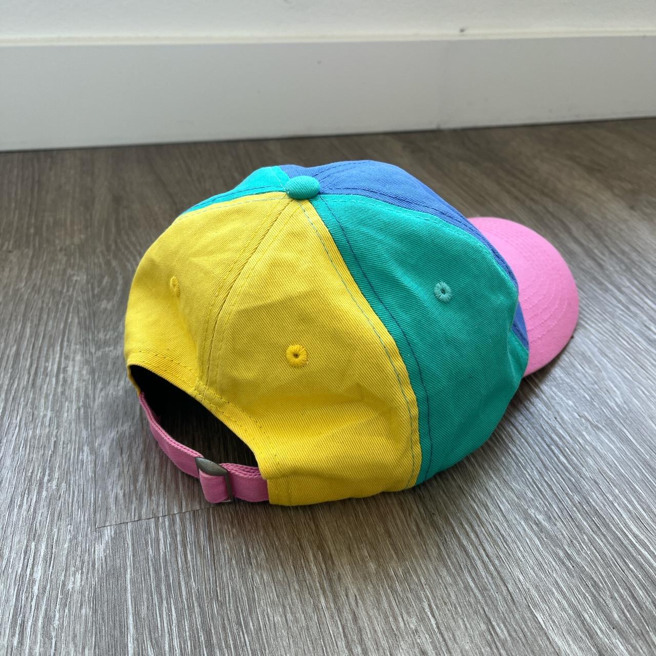 Rip n dip x teddyfresh color block cap. It’s barely... - Depop