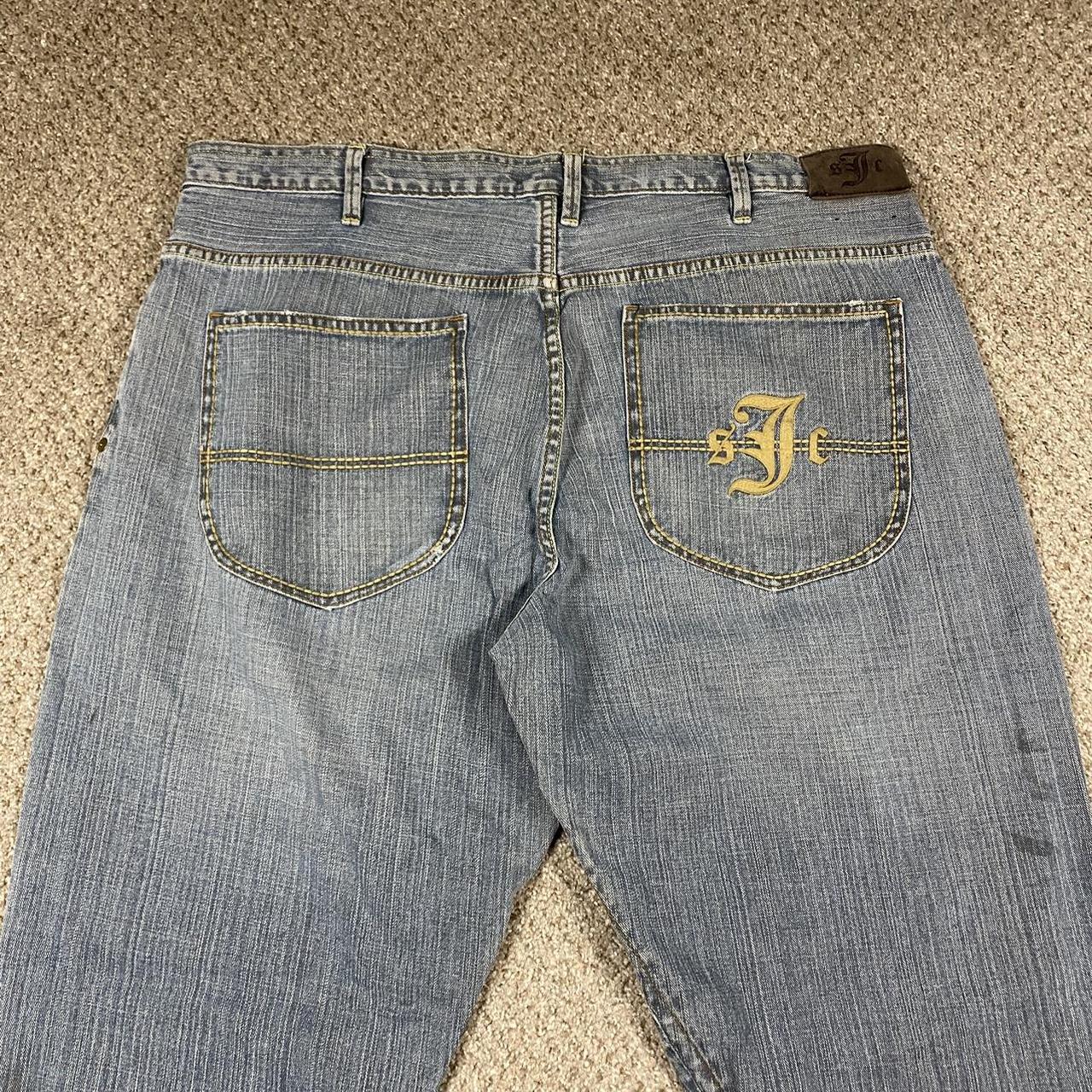 Sean John Men's Blue Jeans | Depop