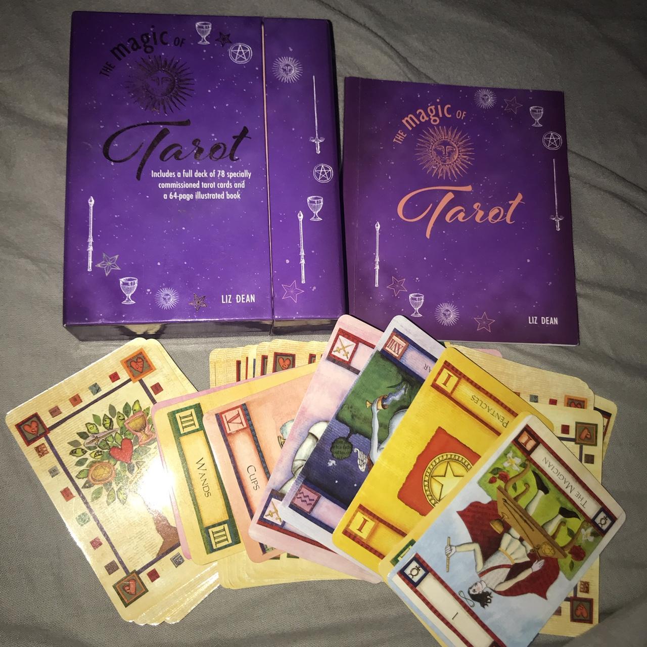 Tarot card set The magic of tarot By liz dean •78... - Depop