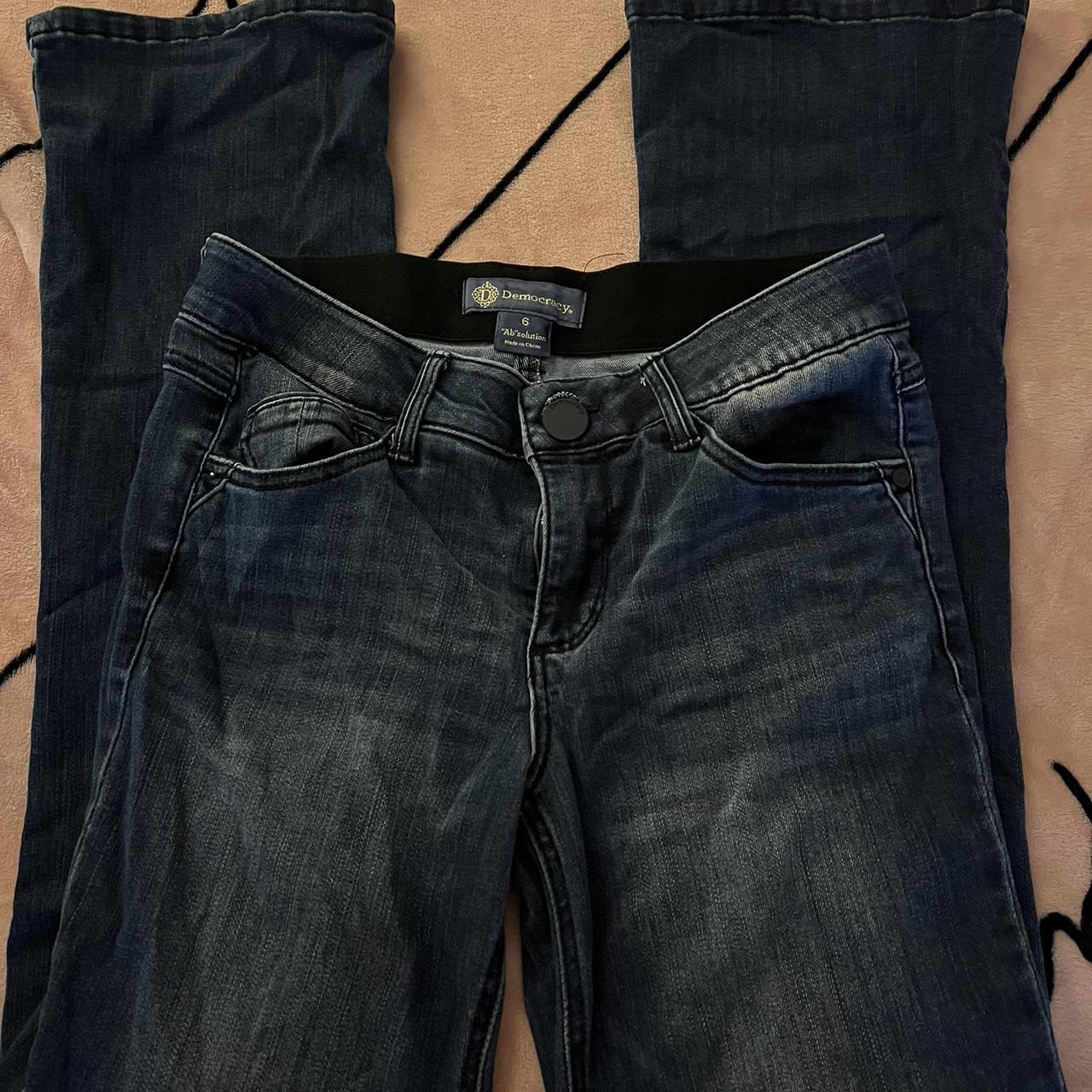 Democracy boot cut mid rise jeans - Depop
