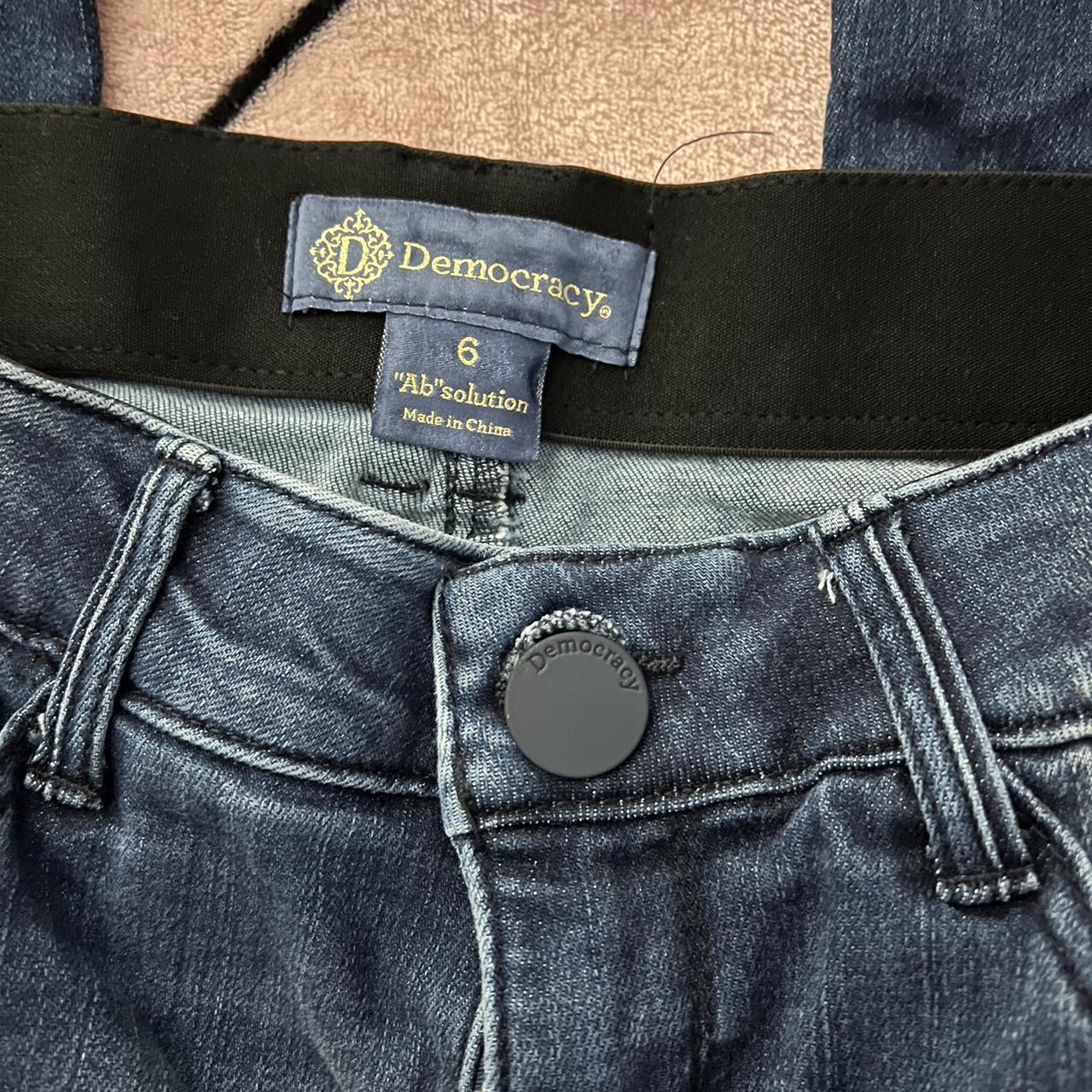 Democracy boot cut mid rise jeans - Depop