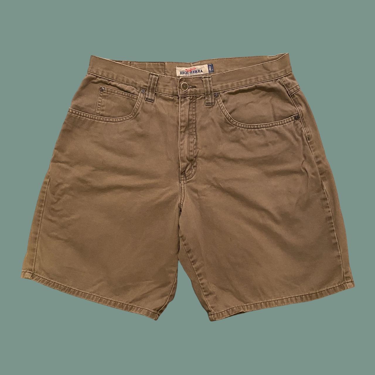 Brown jorts Beautiful color Great fit and great... - Depop