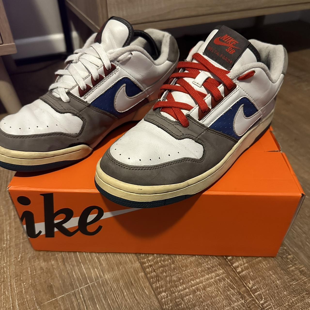 Nike Air Delta Force SB 👟 Old school skate shoes -... - Depop