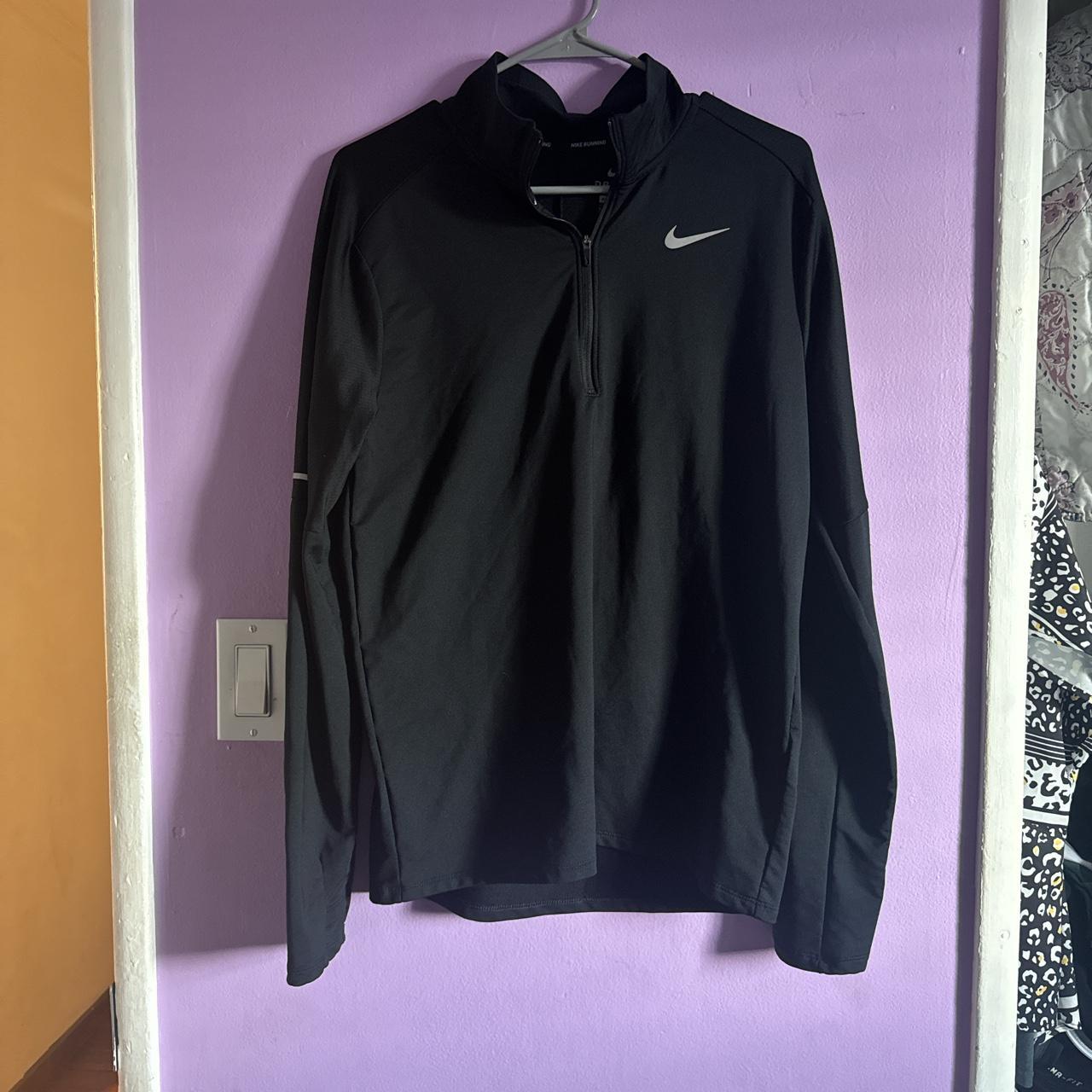 Nike Black Long Sleeve Top! It's in a size M and I... - Depop