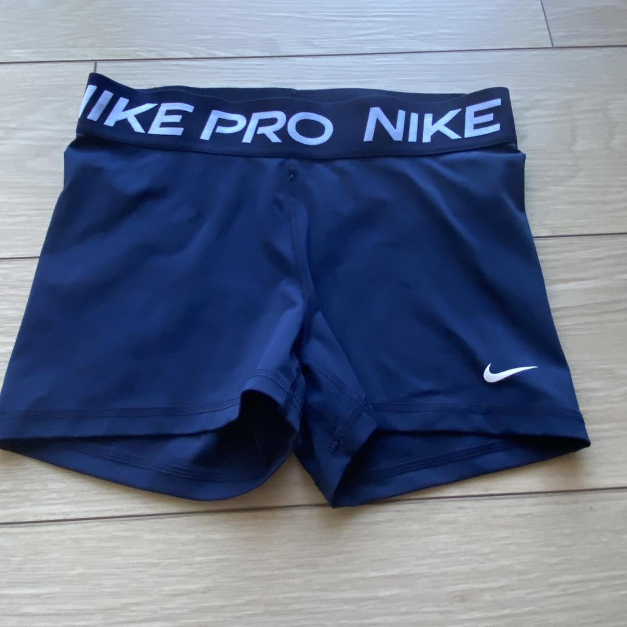 Blue Nike Pro Gym Shorts ★ Gym Gymshorts Depop