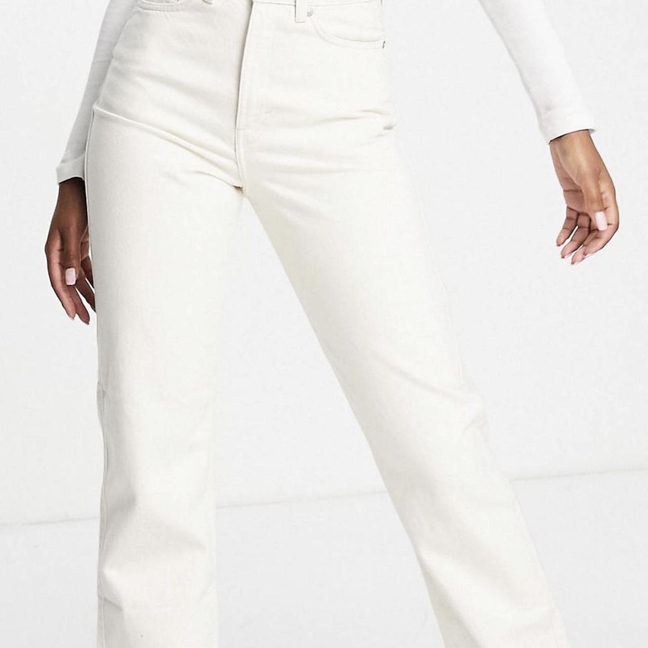 WEEKDAY ROWE EXTRA HIGH WAIST JEAN STRAIGHT... - Depop