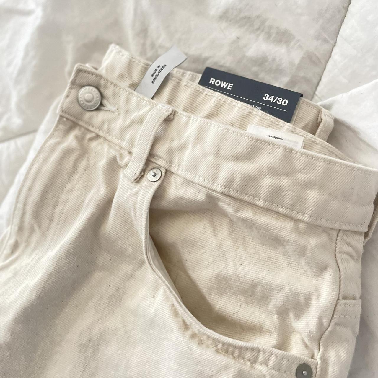 WEEKDAY ROWE EXTRA HIGH WAIST JEAN STRAIGHT... - Depop