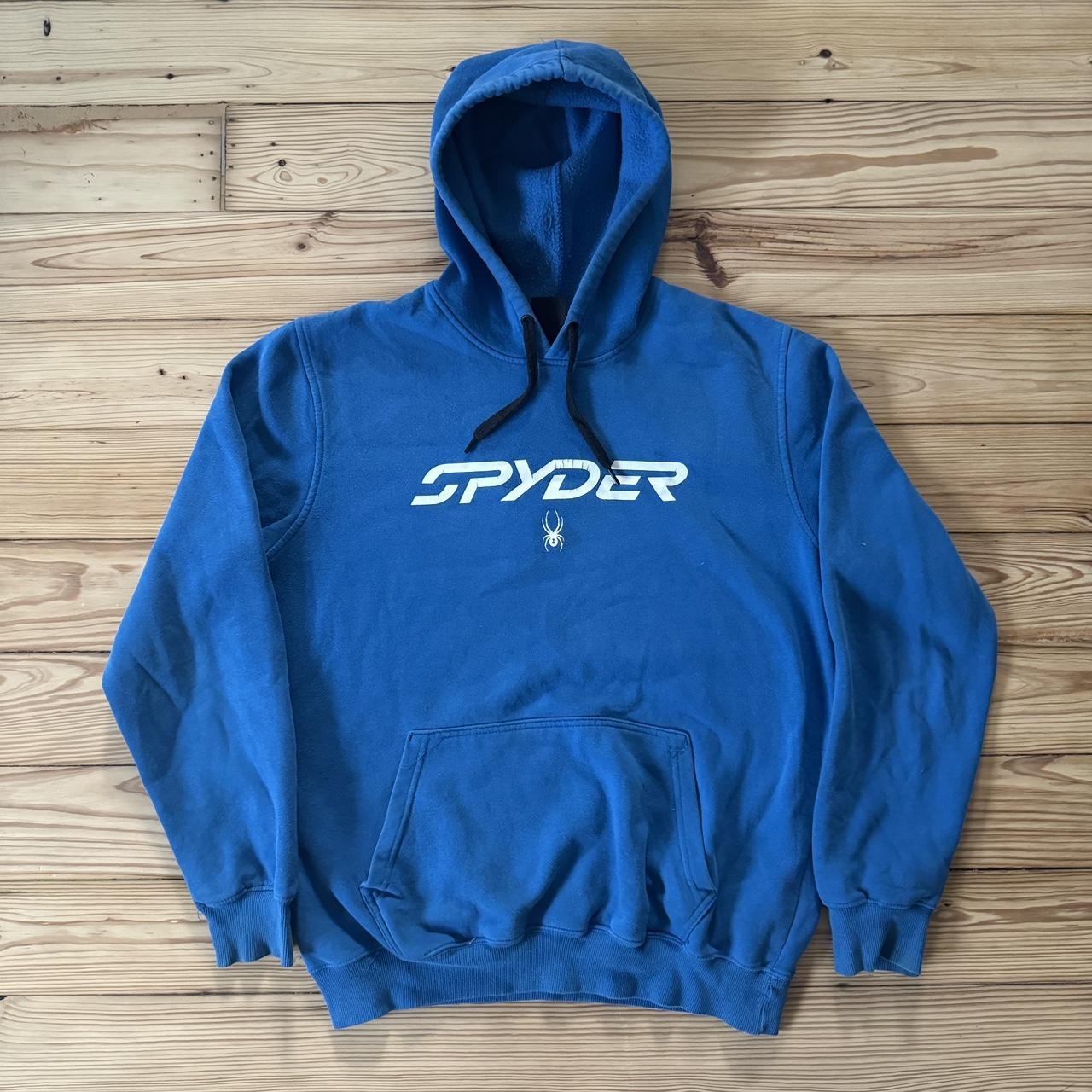 SPYDER HOODIE measurements in pictures says XL... - Depop
