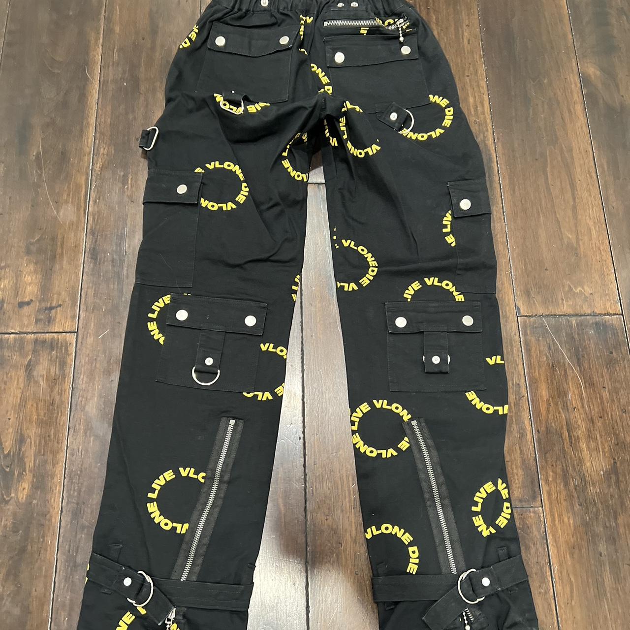 Vlone pants. Fits size 30/30 great condition with... - Depop