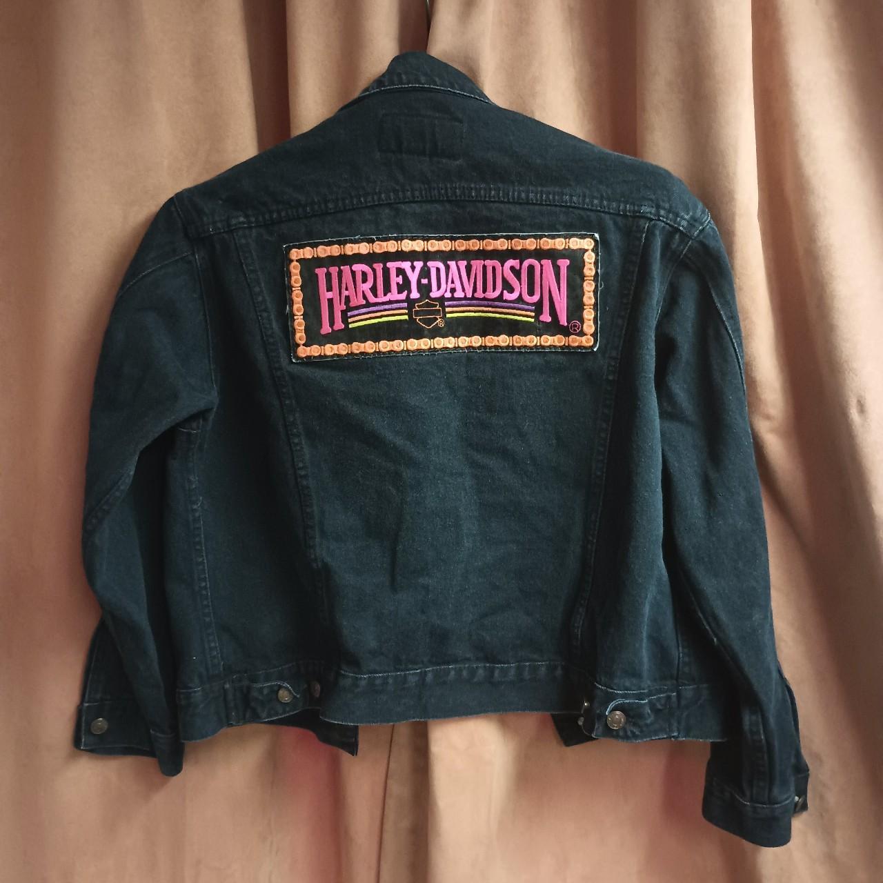 Women's Pink and Navy Jacket | Depop