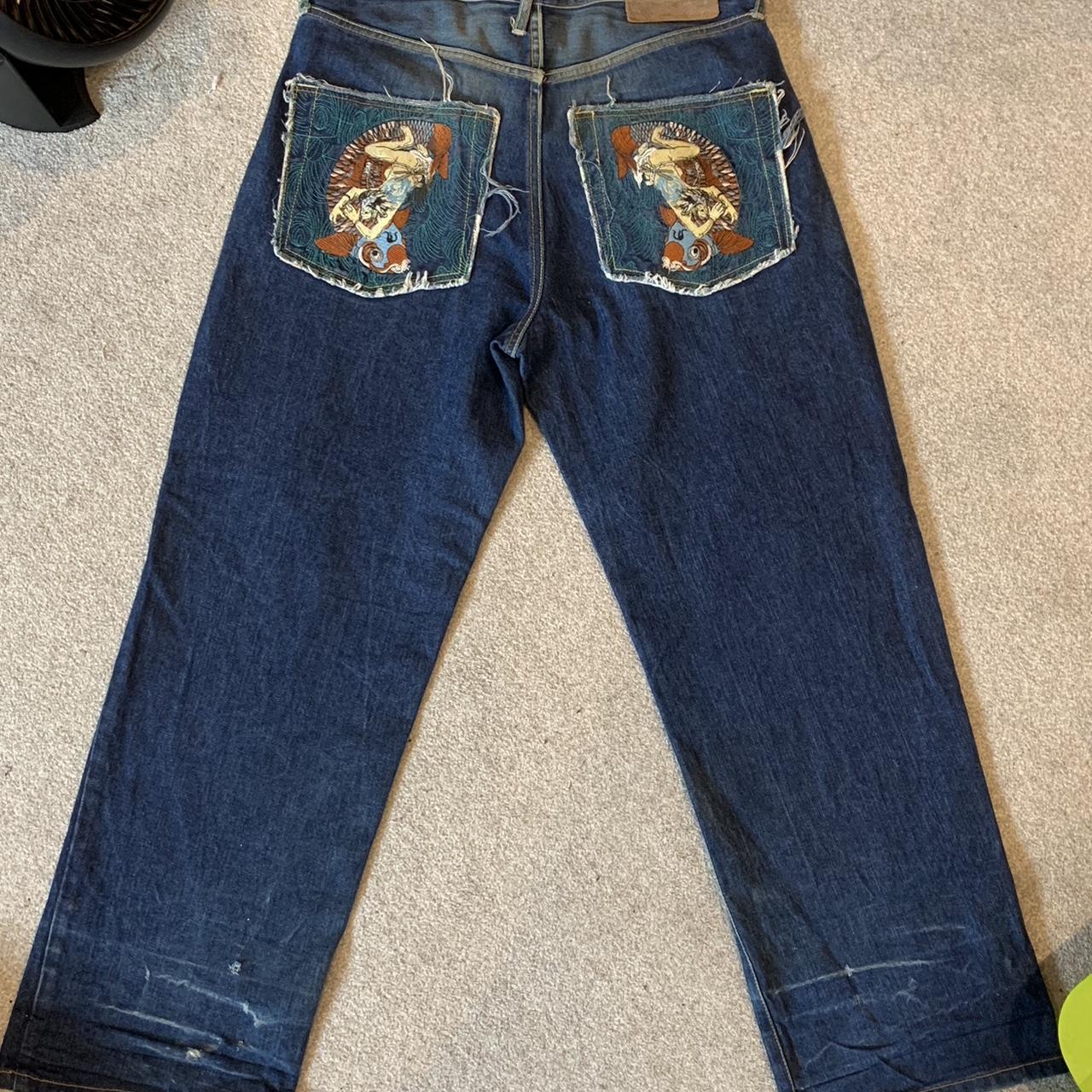 Red monkey company jeans Super sick RMC jeans in a... - Depop