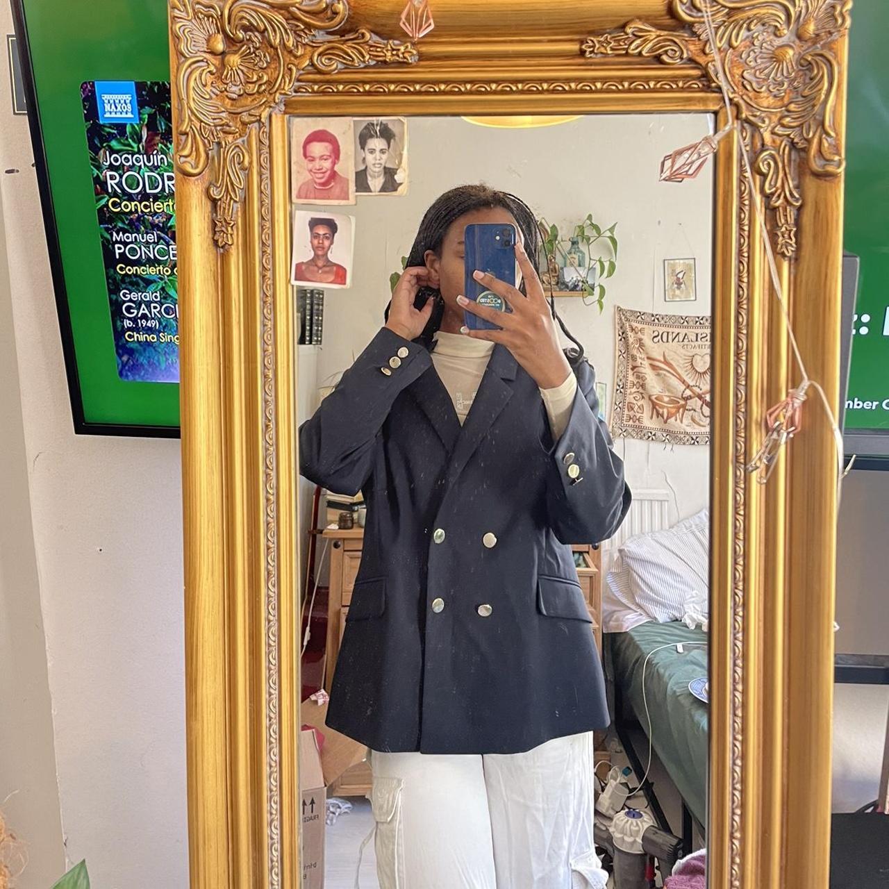 Simply perfect navy blue blazer from jaeger Beauty’s... - Depop