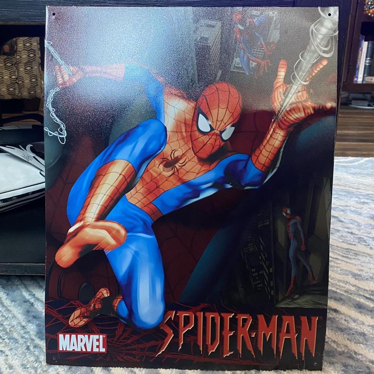 Marvel Spider-Man Tin Sign Poster🕷️ #ironman... - Depop