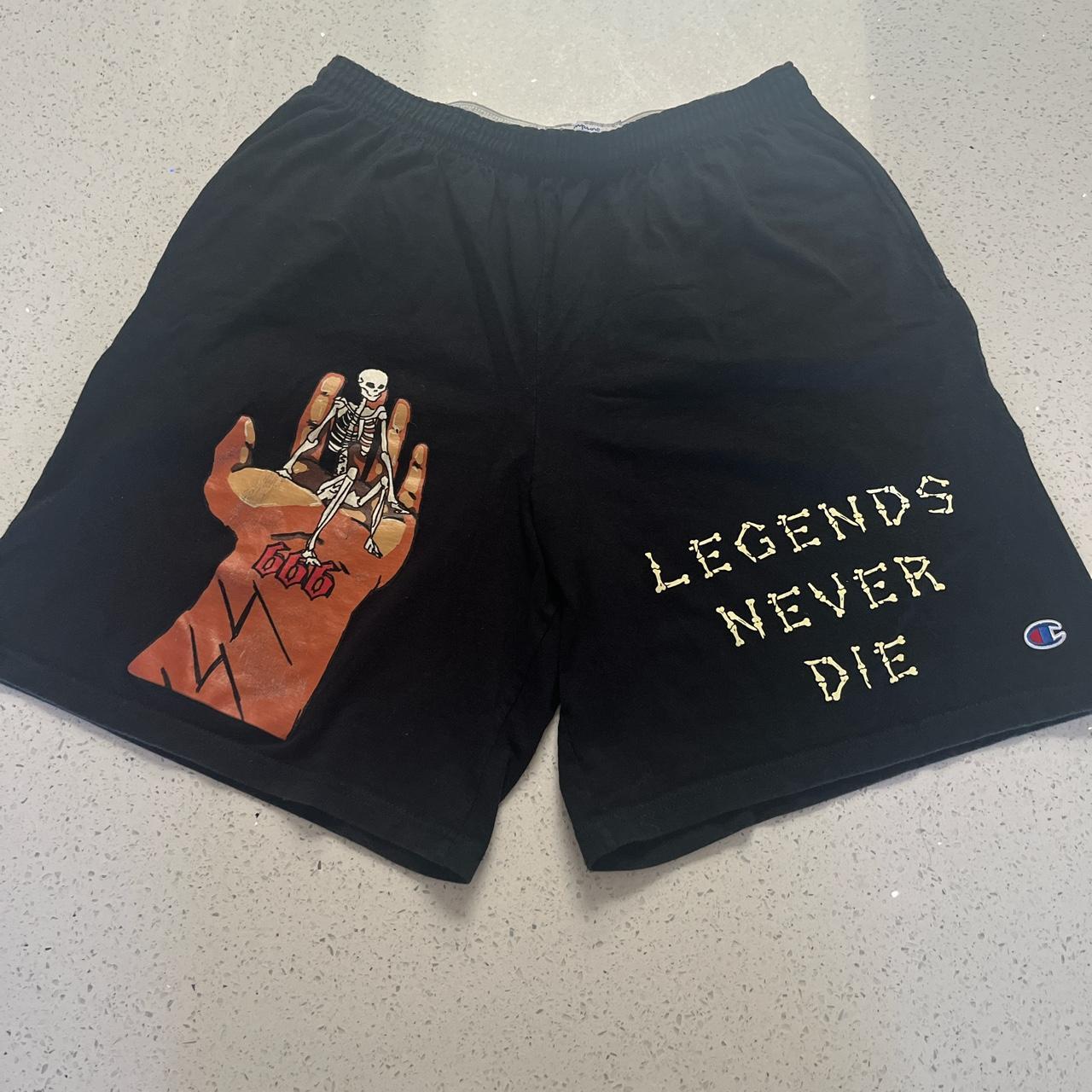 Legends Never Die Shorts - Juice WRLD. Size... - Depop