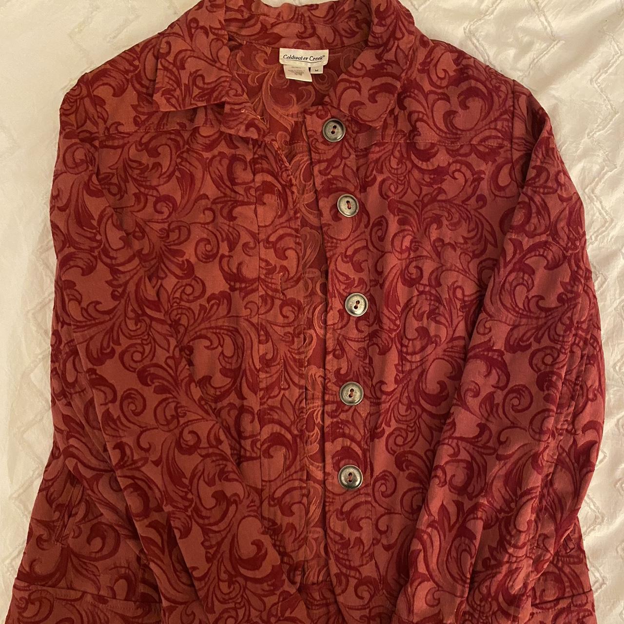 Vintage Coldwater Creek Jacket, Size M - Depop
