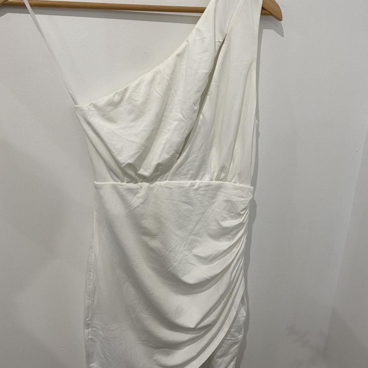 White that’s so fetch mini dress - Depop