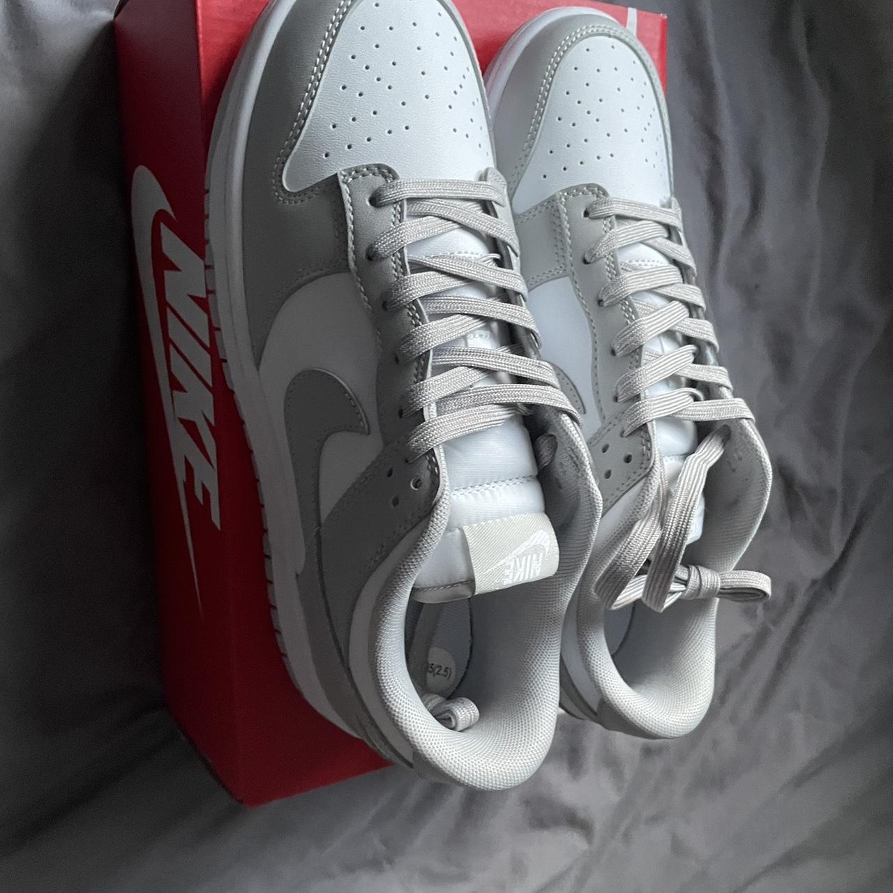 Nike low wolf grey dunks Brand new never used... - Depop