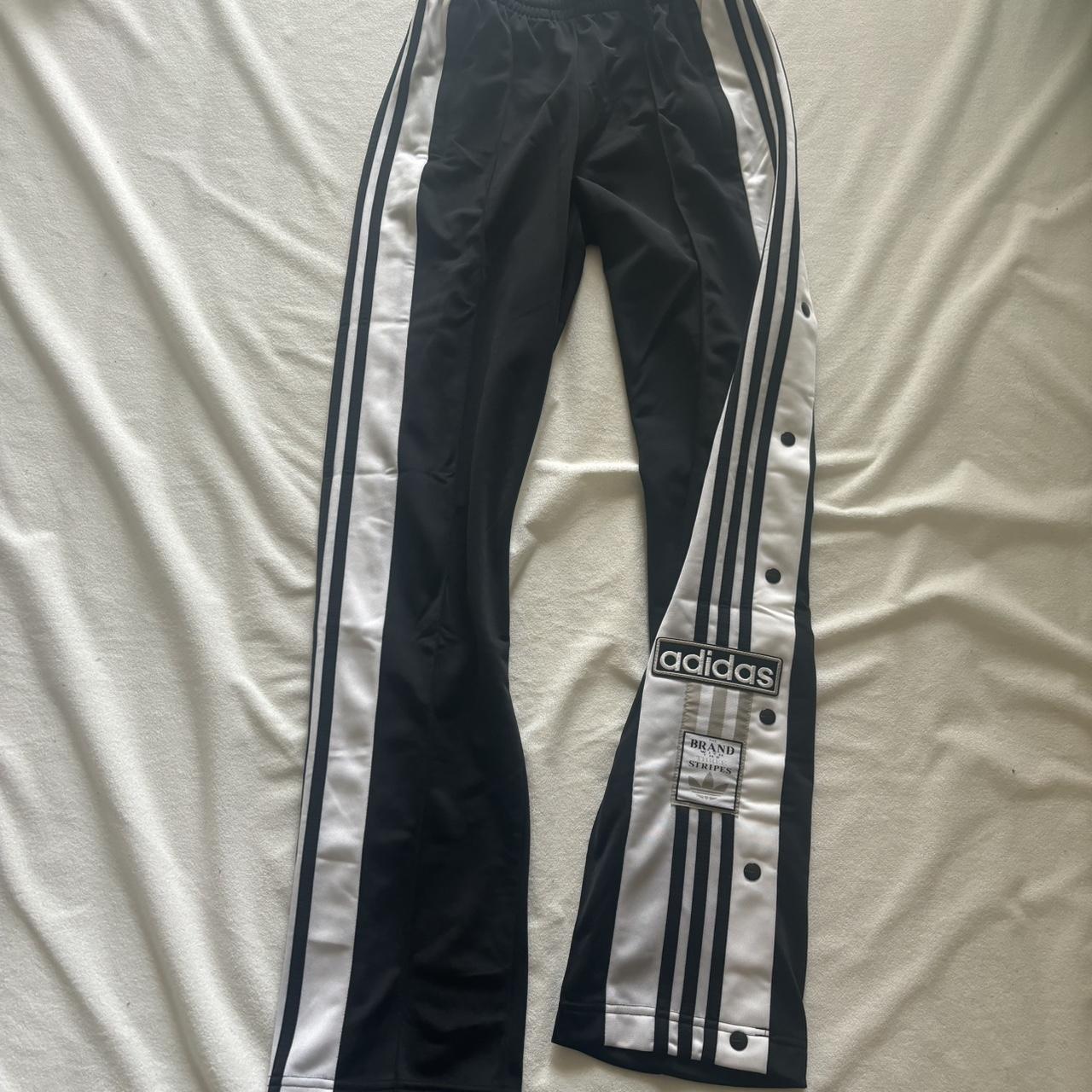Adidas Tri Color Tear Away Sweatpants - Depop