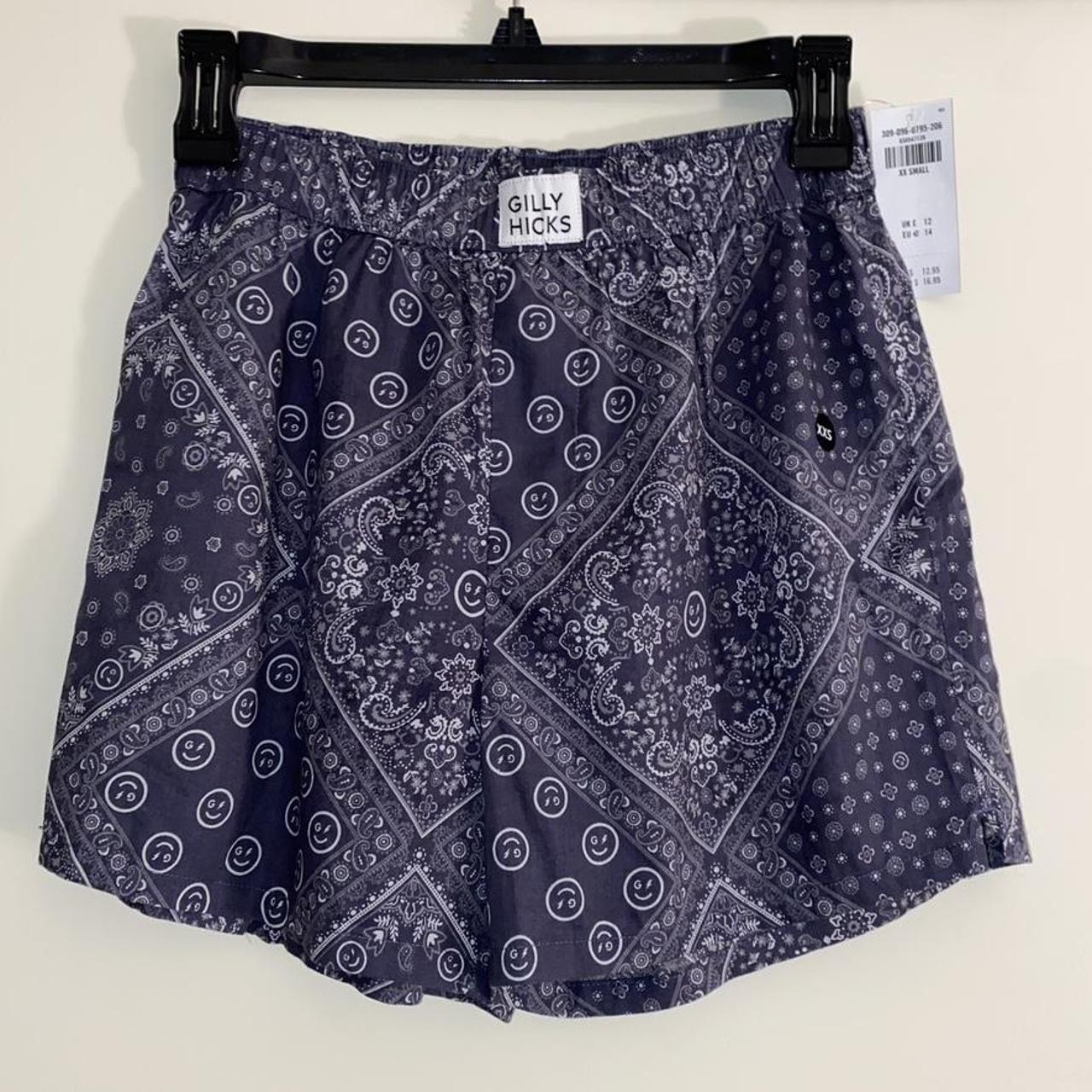gilly hicks boxer shorts. size xxs but runs... - Depop