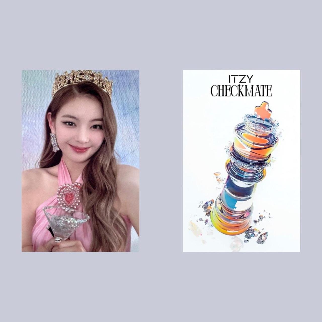 lia checkmate photo card ! #itzy #lia #checkmate #wts - Depop